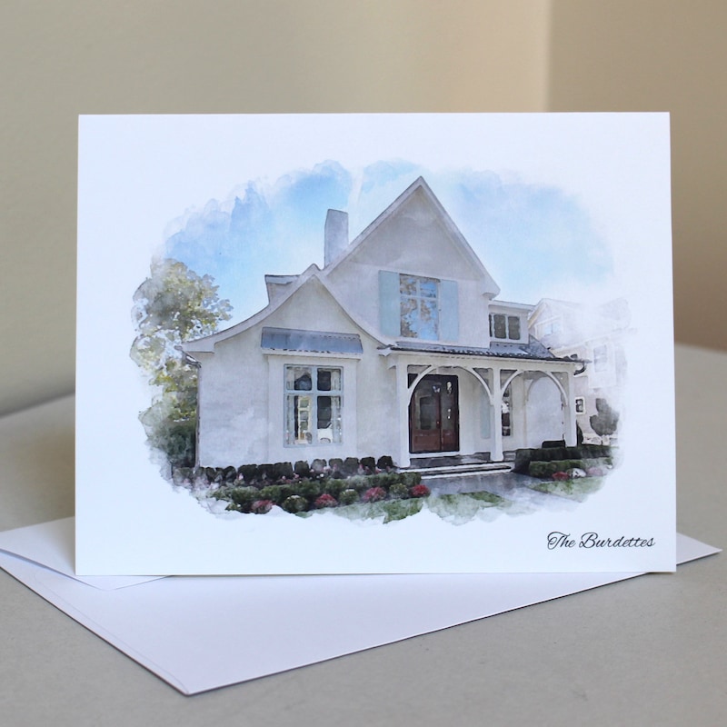 Hand Painted Note Cards - Etsy