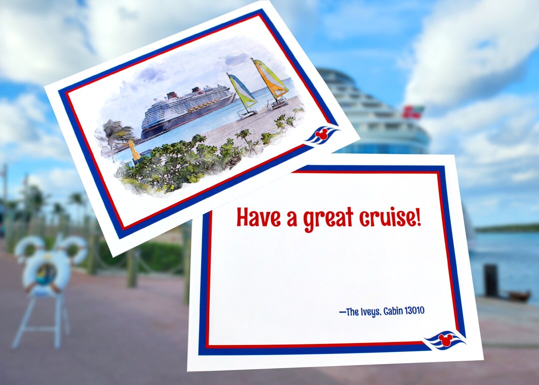 Custom Watercolor DCL -- Disney Cruise -- Fish Extender -- Fish ...