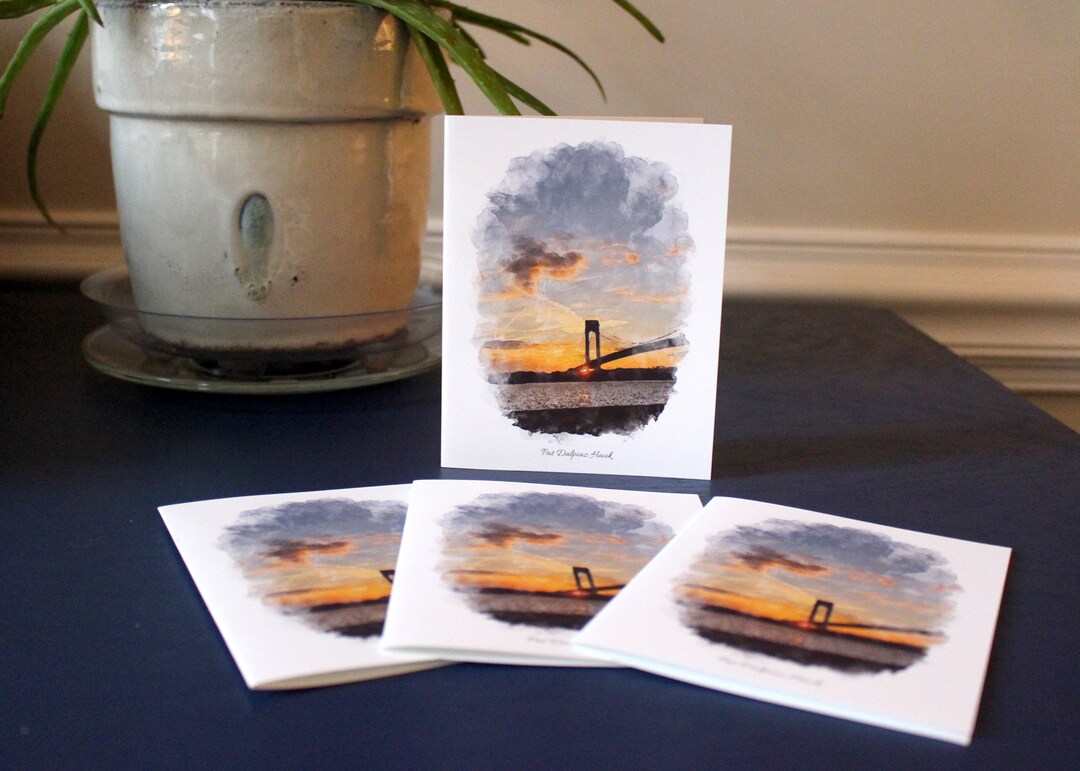 Custom Vacation Note Cards -- Beach Lake Mountain Cabin -- Vacation ...