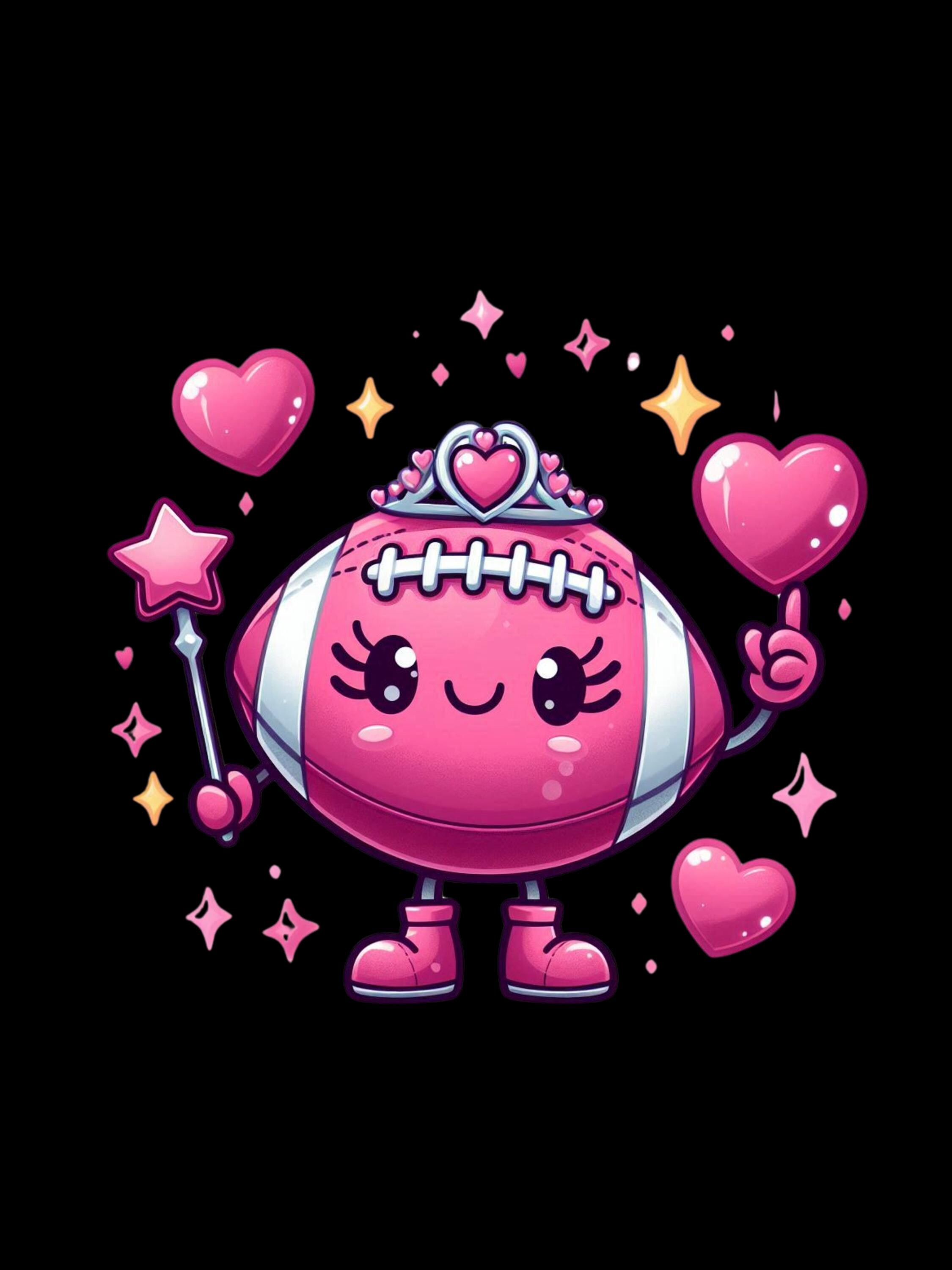 Pink Football Png - Etsy