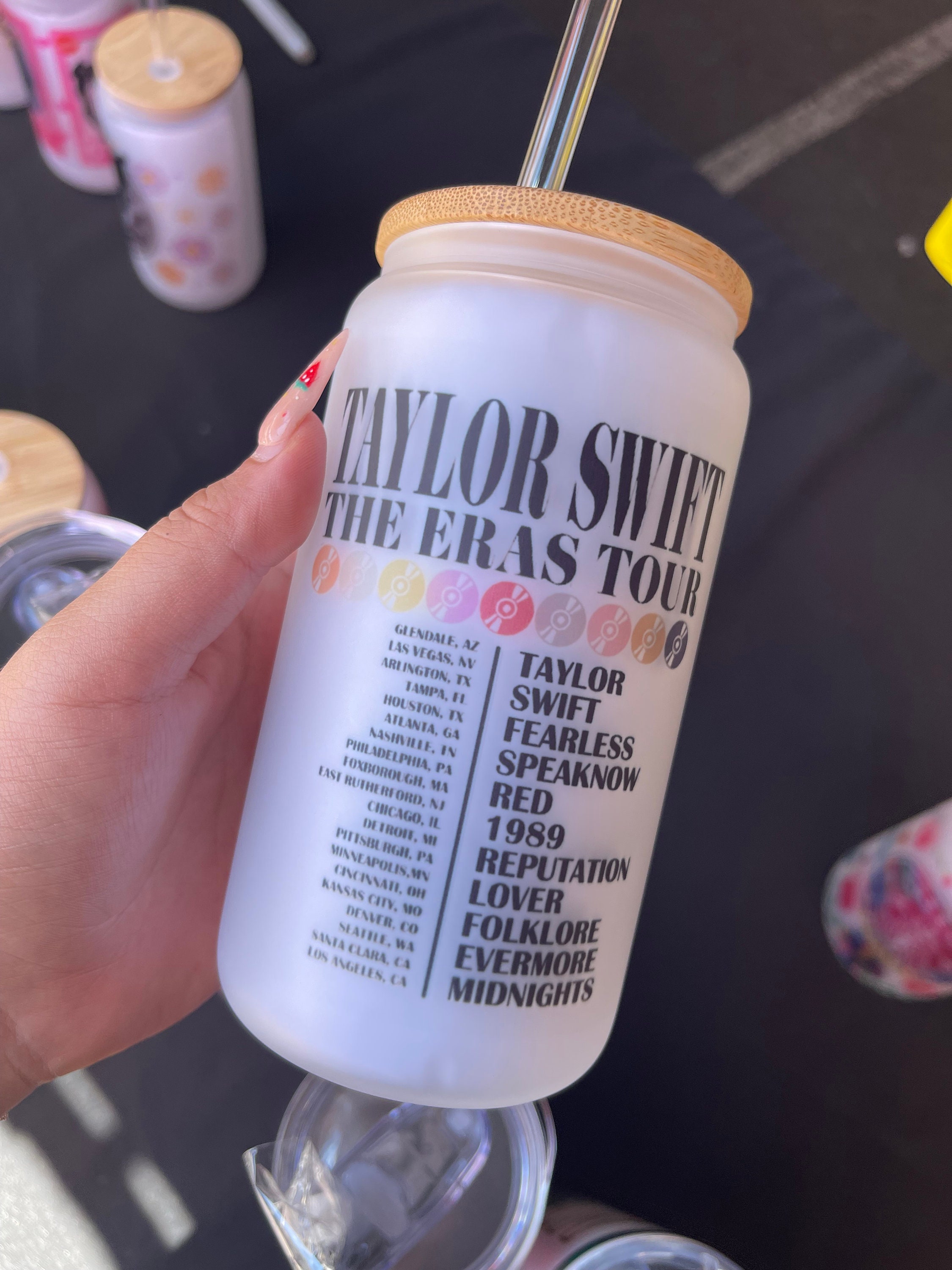 Taylor Swift Glass Cup - Etsy