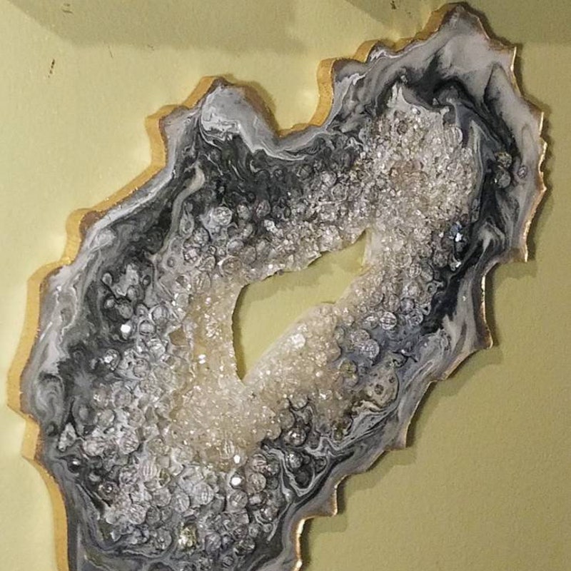 Geode Wall Art - Etsy