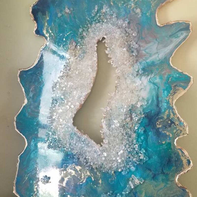 Geode Art - Etsy