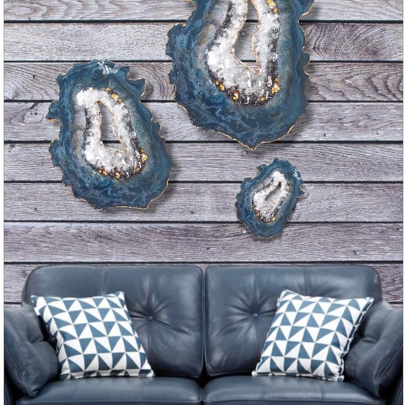 Geode Wall Art - Etsy
