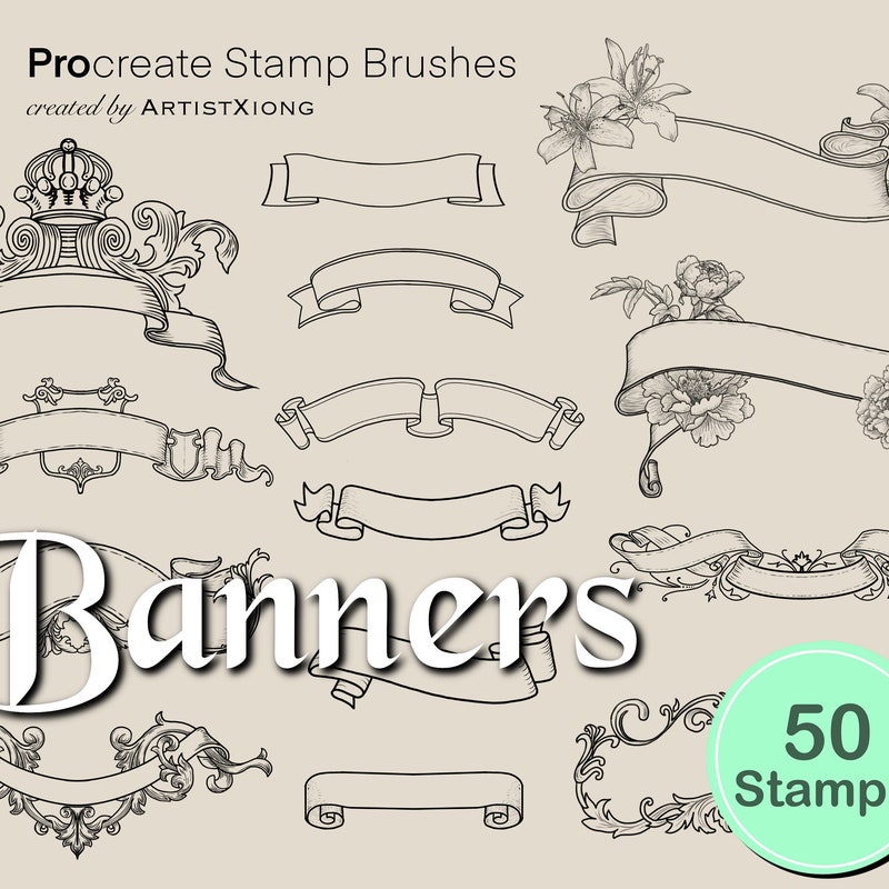 Ribbon Stamp - Etsy
