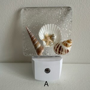 Beach Night Light - Starfish Night Light- Resin Ocean Night Light ...