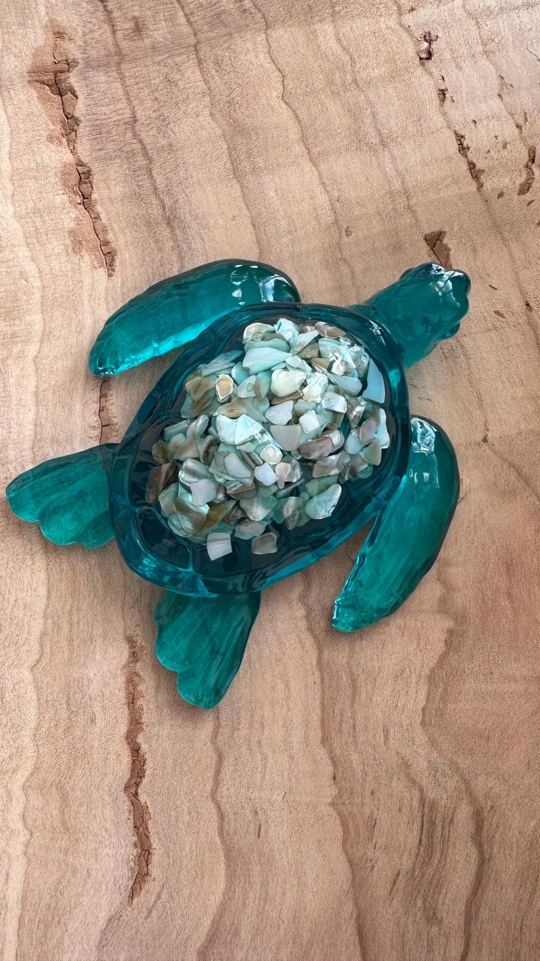 Resin Sea Turtle Beach Theme Resin Beach Turtle Resin Ocean Turtle ...