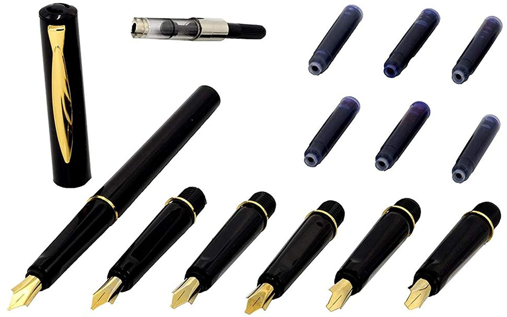 Calligraphy Pen Set 14 Piece Fountain Pen Set with 6 Nibs | Etsy