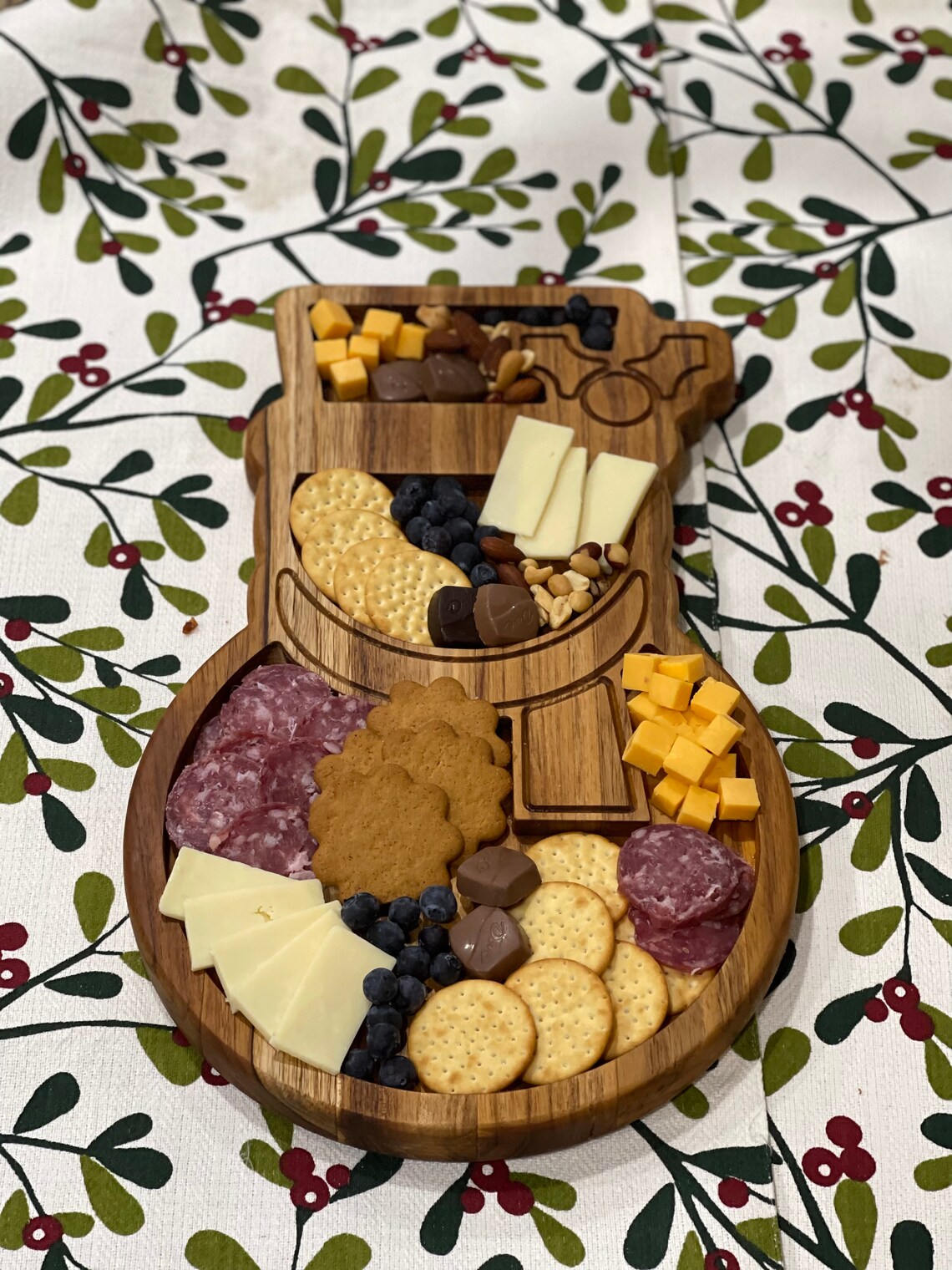 Snowman Cookie Tray - Etsy