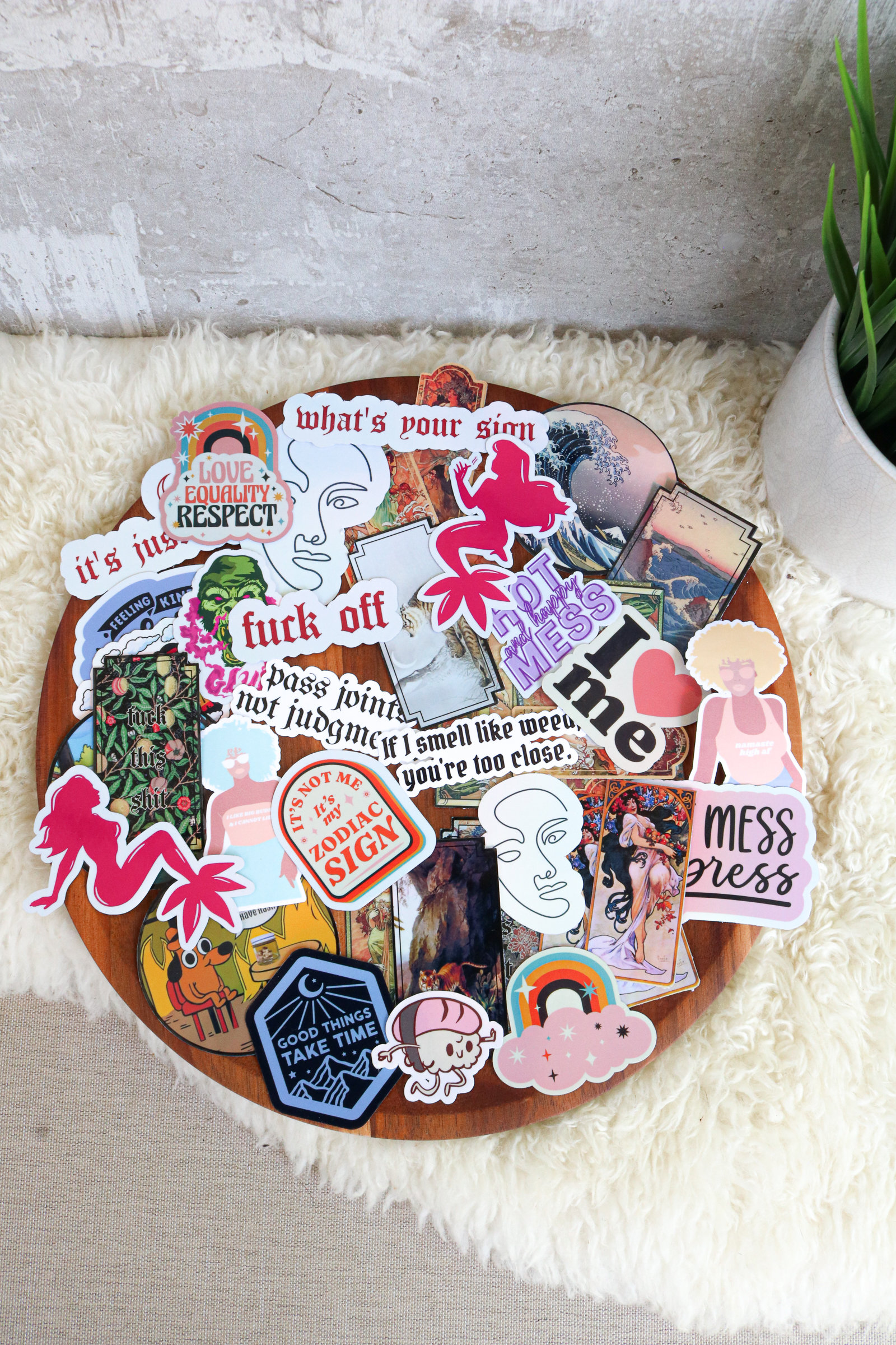 FULLY CUSTOM STICKERS Send Us Your Logo & We'll Make You Stickers Full ...