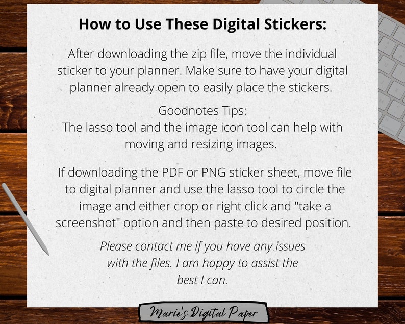 144 Author Self Published Sticker Kit Printable and Digital Stickers ...