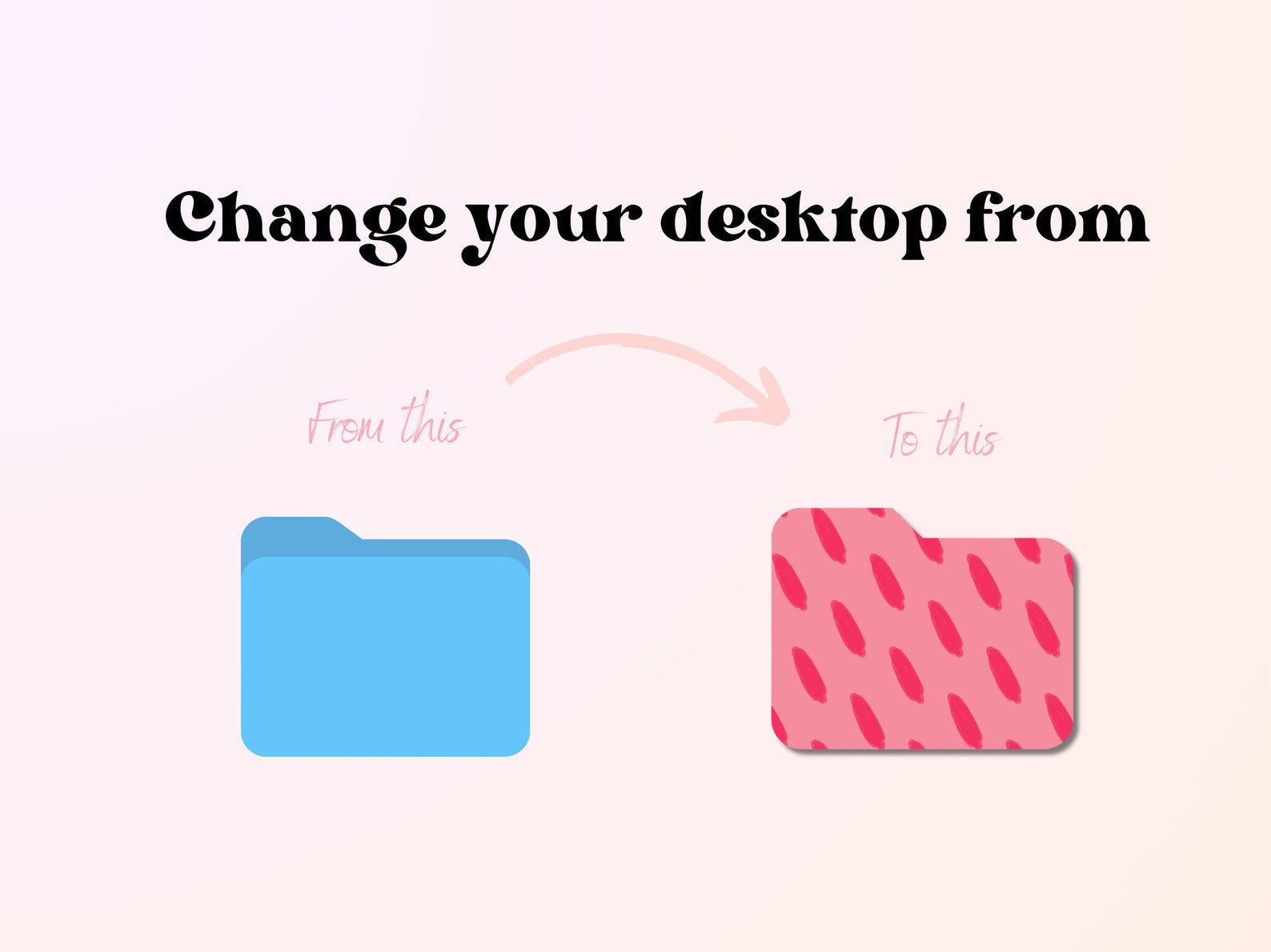 Boho Desktop Folder Icons Mac Desktop Folder Icons, File Icons ...