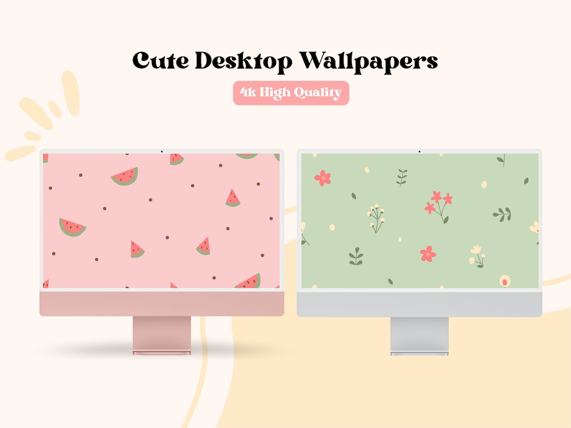 34 Cute Wallpaper High Quality 4K Aesthetic Wallpaper Retro Floral ...