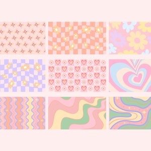 36 Aesthetic Pastel Retro Wallpaper High Quality 4K Fun Wallpaper ...