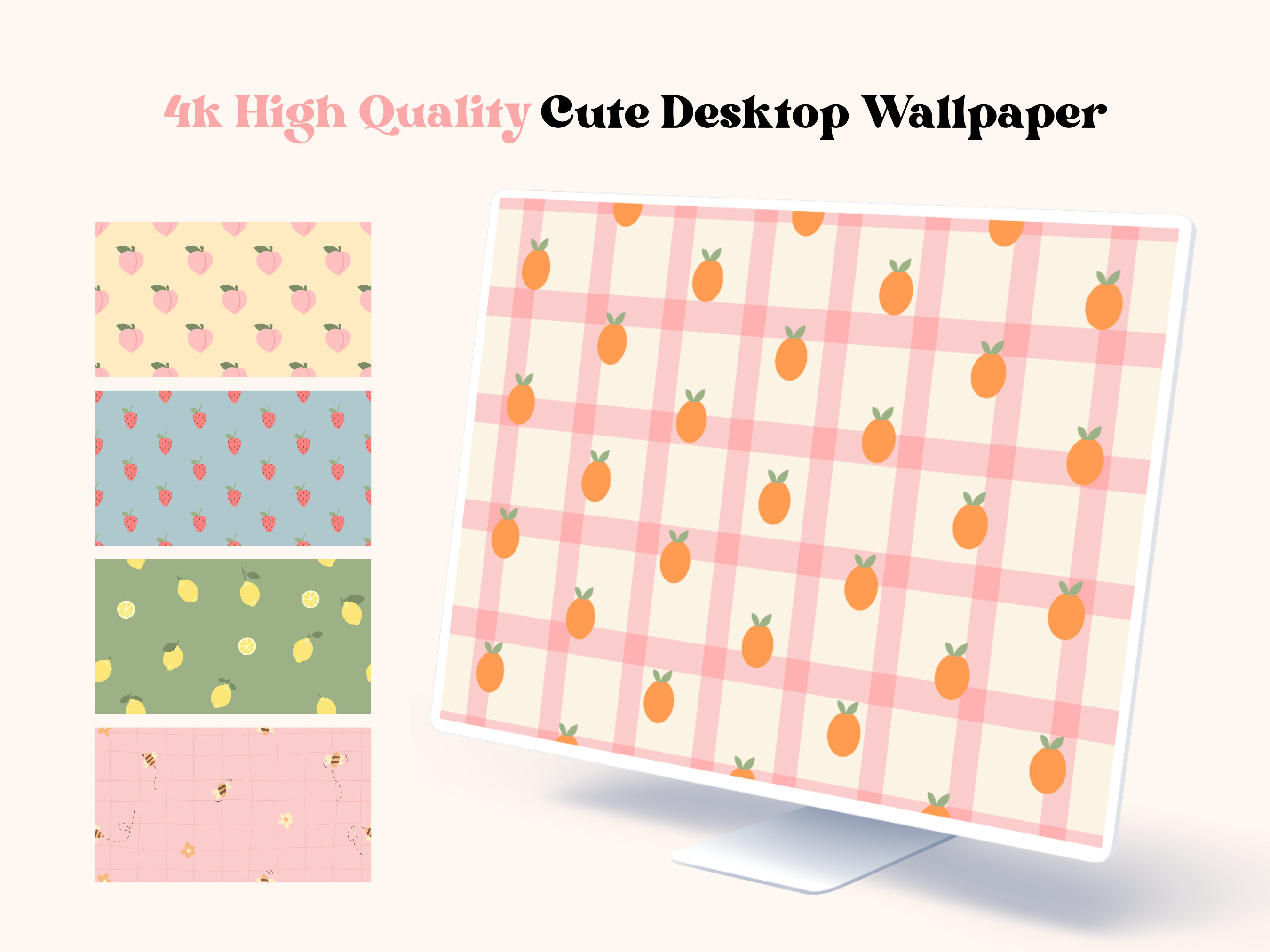 34 Cute Wallpaper High Quality 4K Aesthetic Wallpaper Retro Floral ...