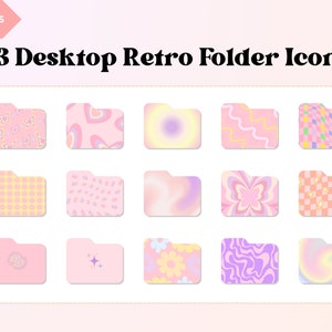 33 Retro Desktop Folder Icons for Mac Desktop Folder Icons, File Icons ...