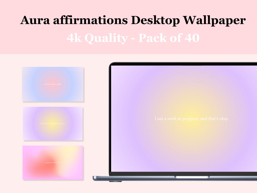 40 Aura Wallpaper High Quality 4K Aesthetic Affirmation Motivation ...