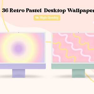 36 Aesthetic Pastel Retro Wallpaper High Quality 4K Fun Wallpaper ...