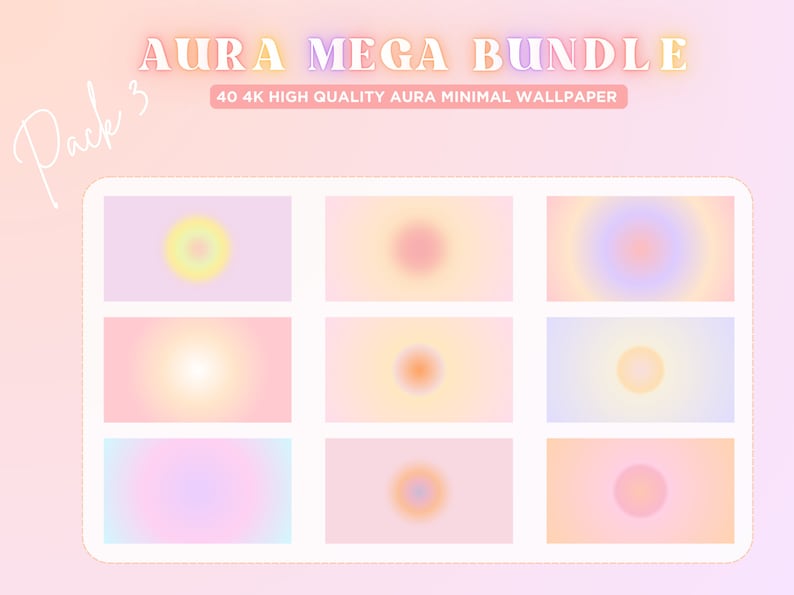200 Aura Bundle Wallpaper High Quality 4K Affirmation Motivation Quotes ...