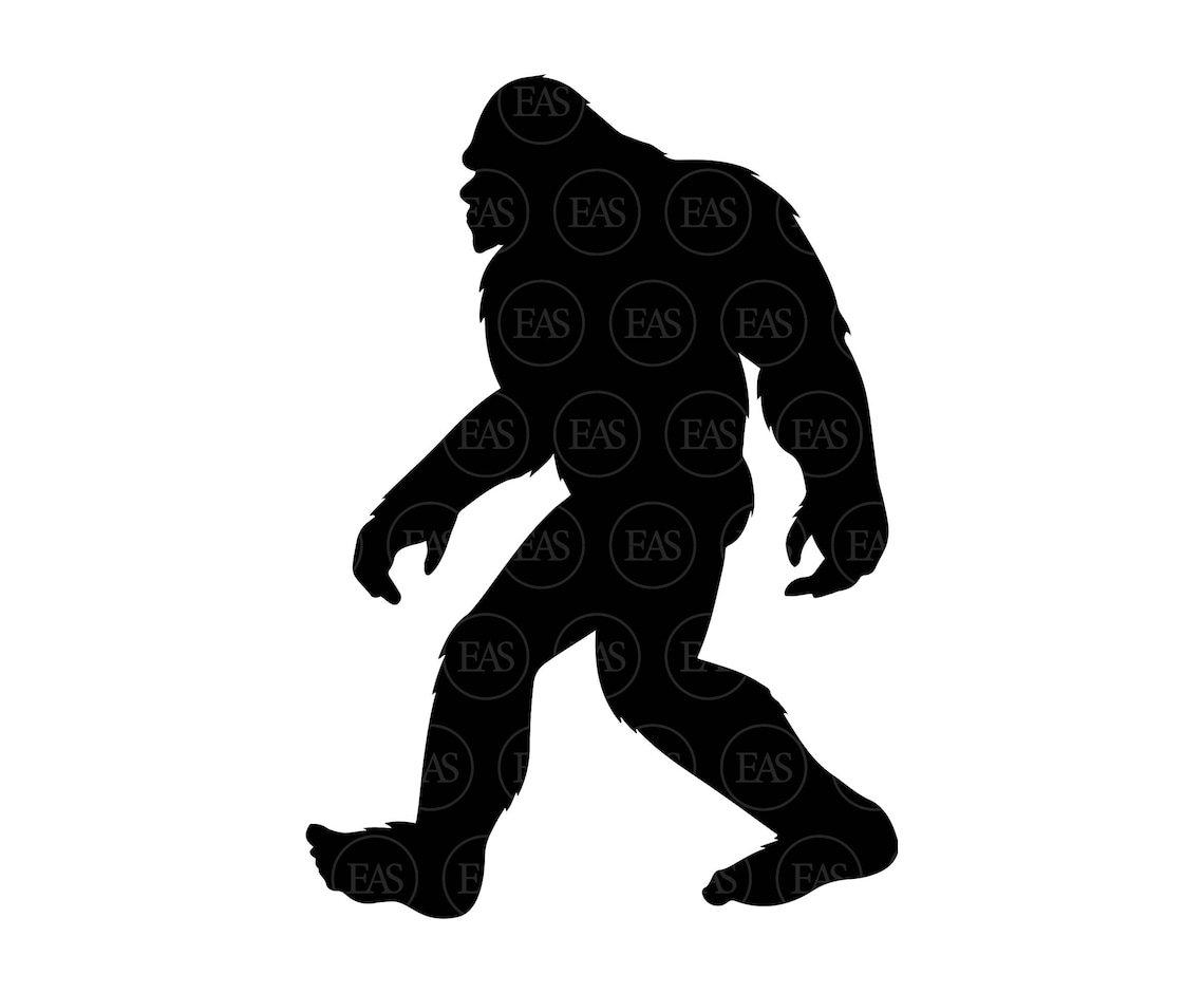 Bigfoot Svg Big Foot Svg Yeti Svg Sasquatch Svg. Vector Cut - Etsy