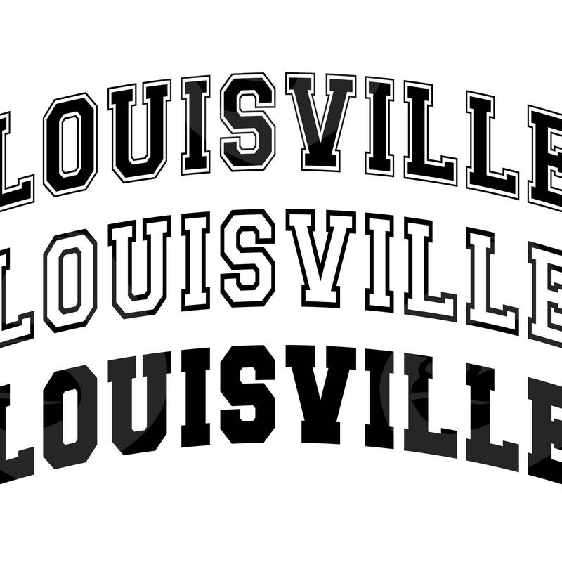 University of Louisville Svg - Etsy