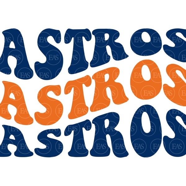 Astros Svg - Etsy