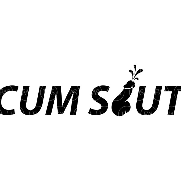 Cum Decal Svg Etsy Canada