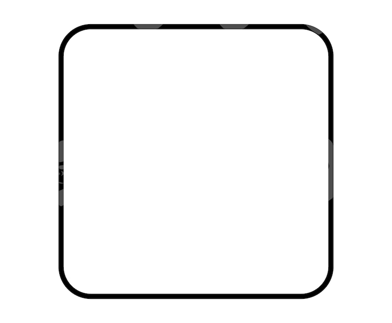 Rounded Square Svg, Rounded Corner Square Png, Square Clipart, Square ...