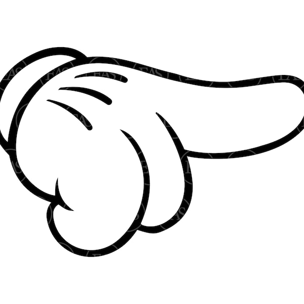 Pointing Hand - Etsy