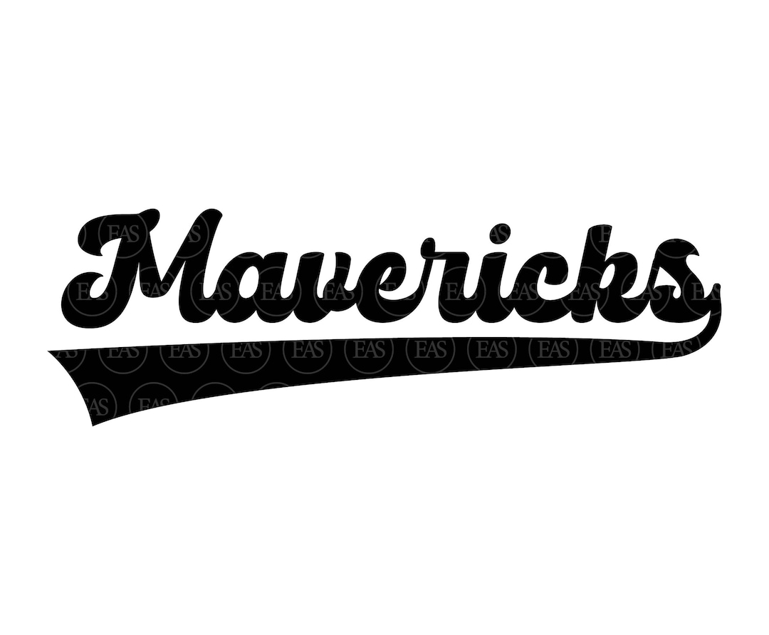 Mavericks Svg, Basketball Svg, Go Cubs Svg, Retro Sports Jersey Font ...
