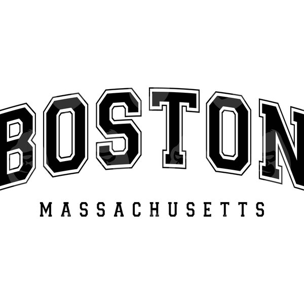 Boston Massachusetts Png - Etsy