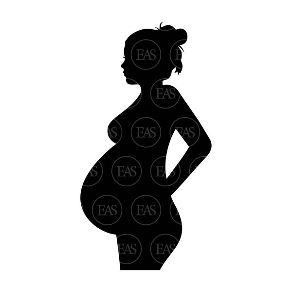 Pregnant Belly Sticker - Etsy