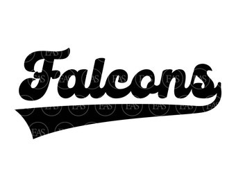 Falcons Jersey Font - Etsy