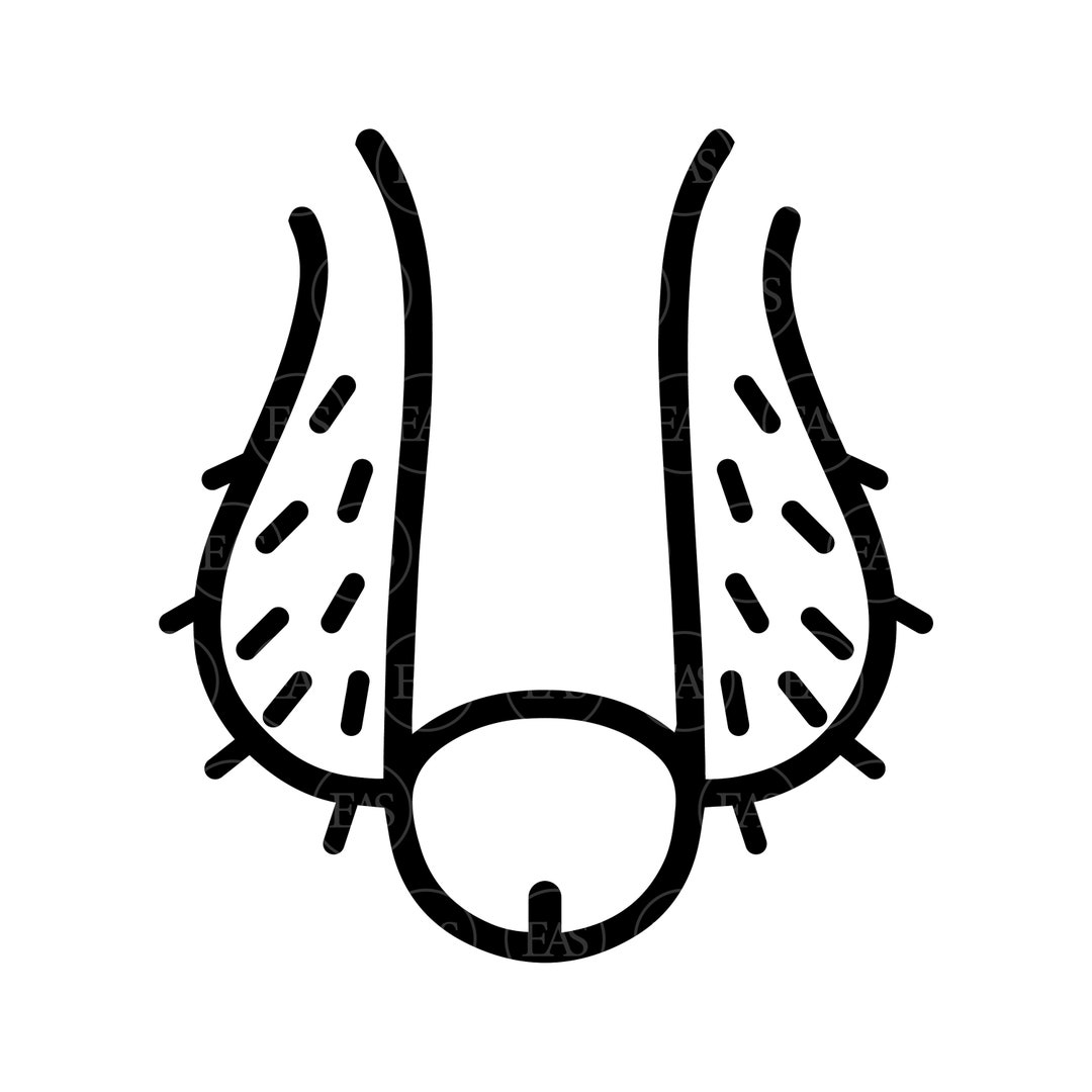 Penis With Hairy Balls Svg Clip Art Icon Vector Cut File For Cricut