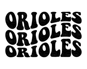 Orioles Font Png - Etsy