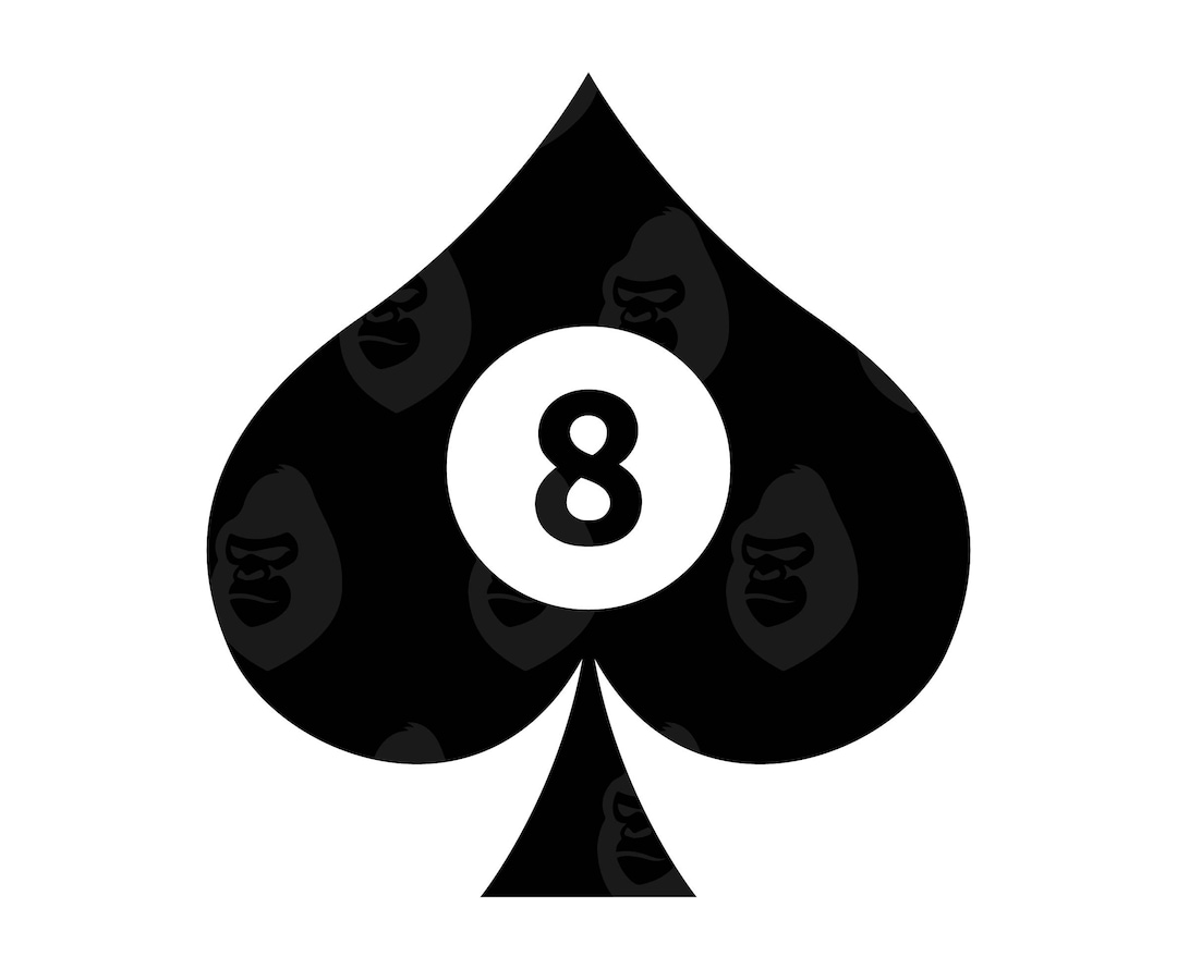 Ace of Spades Svg, Eight Ball Svg, Howdy, Cowgirl, Western, Wild West, Country. Vector Cut File ...