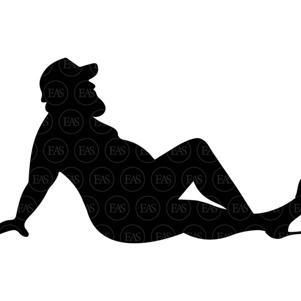 Sexy Fat Man Decal - Etsy