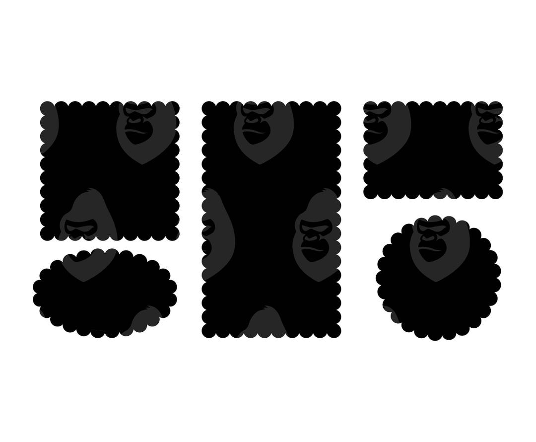 Scalloped Shapes Svg, Scalloped Shapes Png, Scallop Circle, Scallop ...