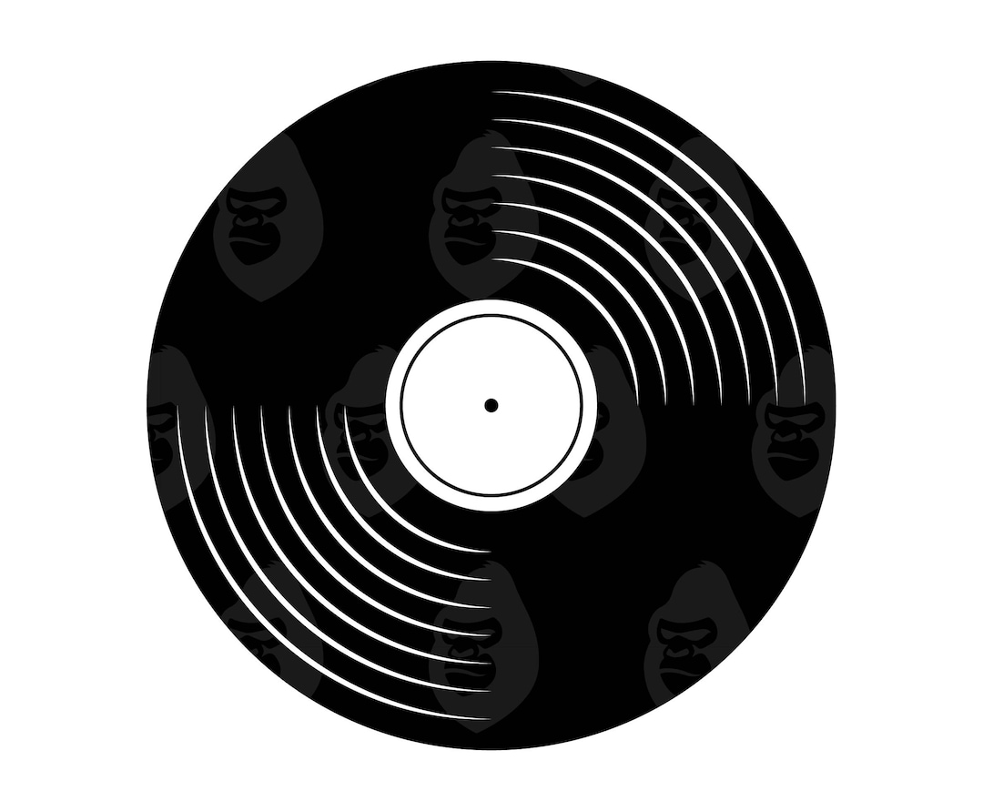 Vinyl Record Svg, Vinyl Record Png, Music Disc Record Svg, Vinyl Disc ...