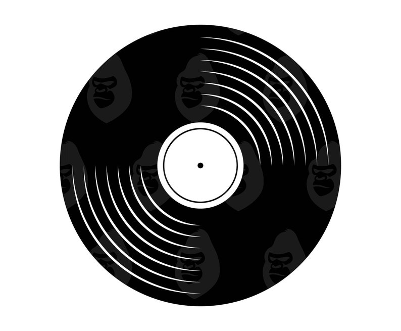 Vinyl Record Svg, Vinyl Record Png, Music Disc Record Svg, Vinyl Disc ...