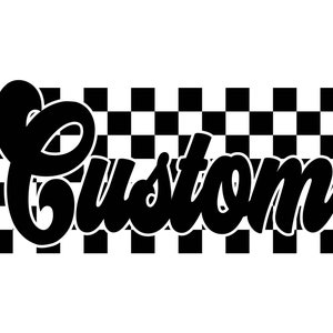 Custom Checker Svg - Etsy