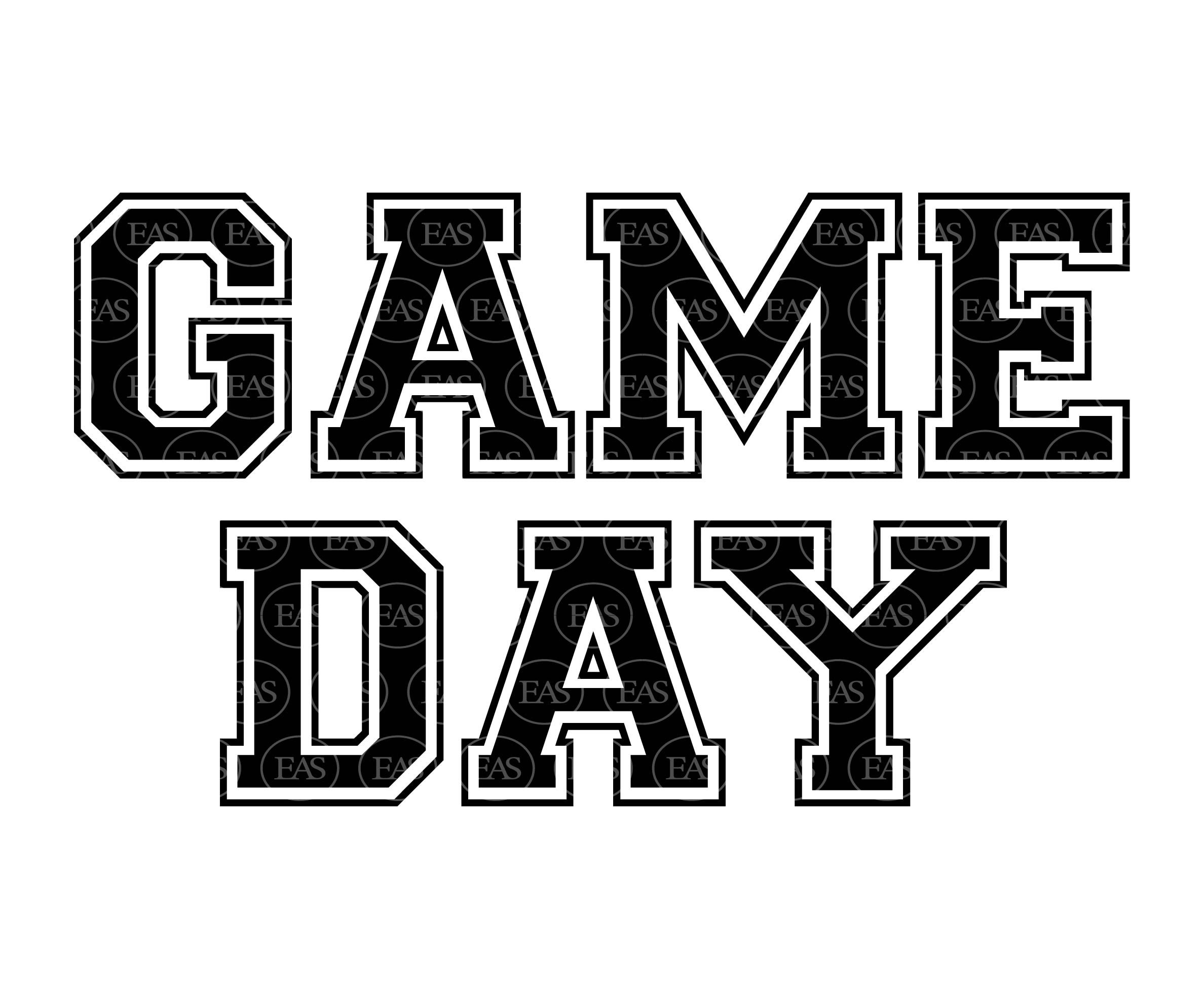 Game Day Svg Go Team Svg Run Team Svg Cheer Mom Svg - Etsy México