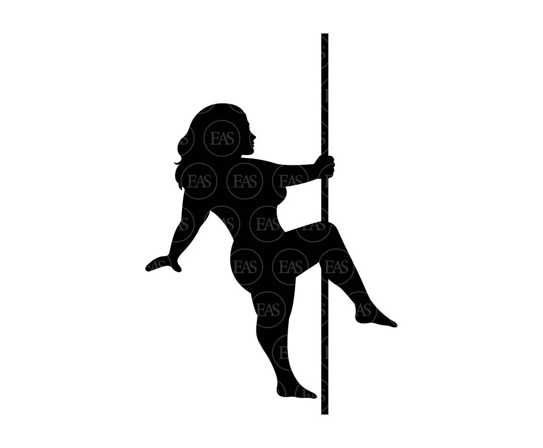 Thick Curvy Mudflap Girl Svg Pole Dancer Svg Chubby Mudflap Girl Trucker Girl Vector Cut