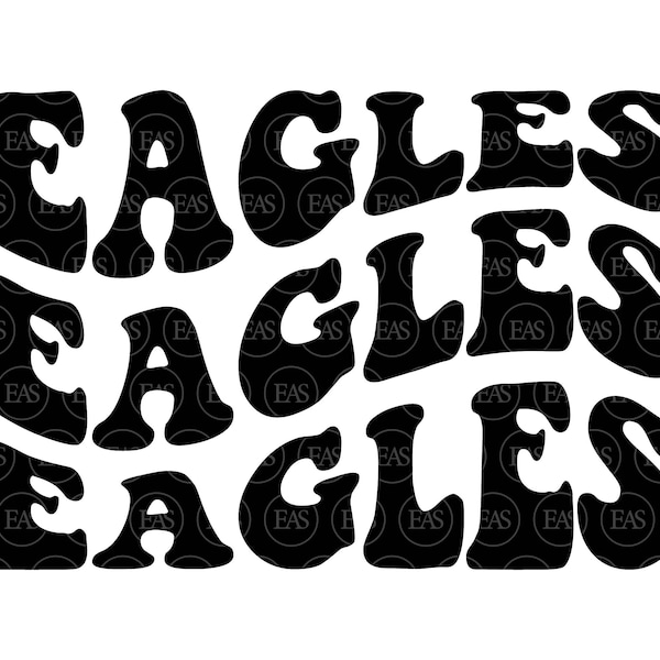 Philadelphia Eagles Font - Etsy