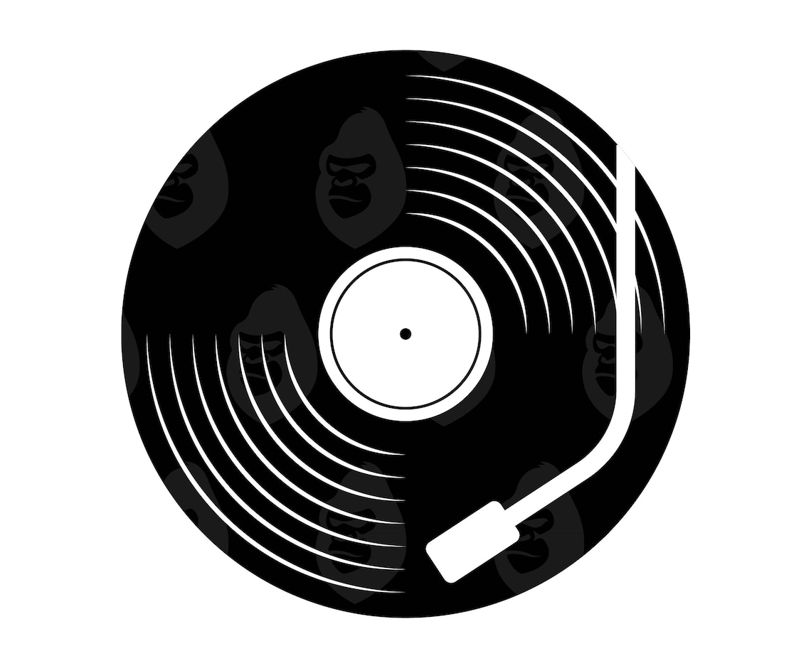 Vinyl Record Svg, Vinyl Record Png, Tonearm Svg, Music Disc Record Svg ...