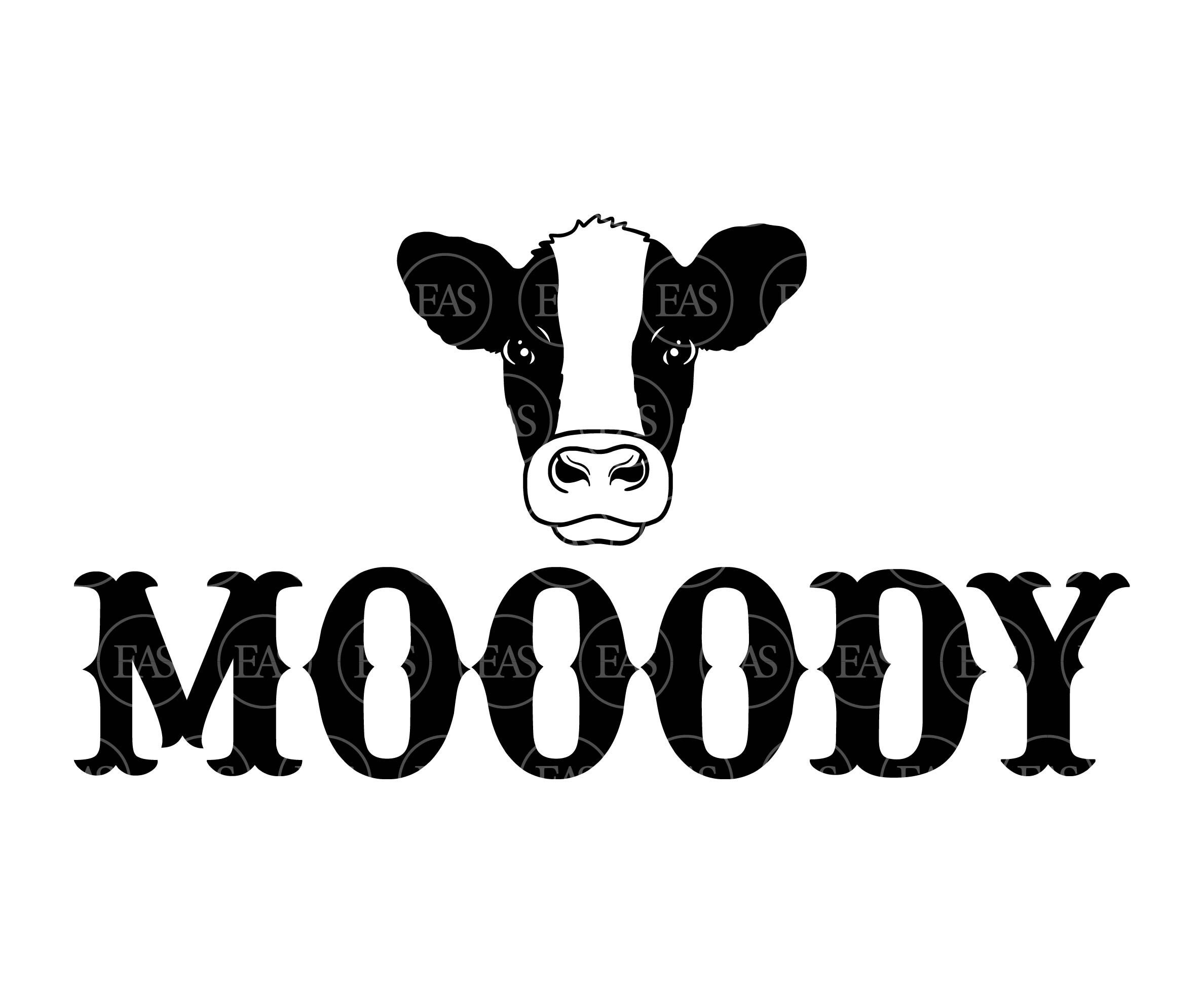 Moody Svg Cow Svg Tired Svg Mom Life Svg Ranch Life Svg - Etsy Australia