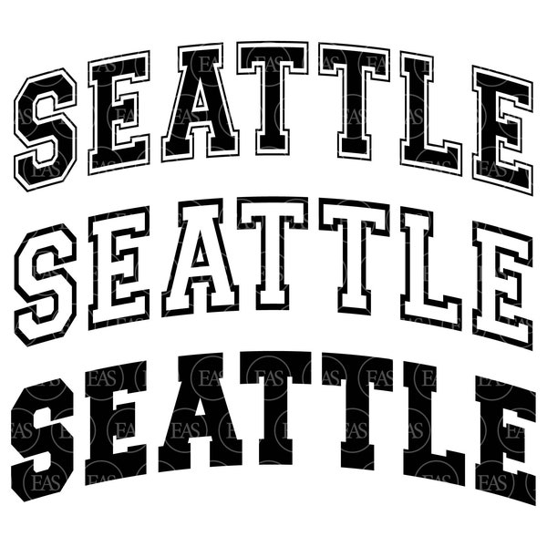 Seattle Svg - Etsy