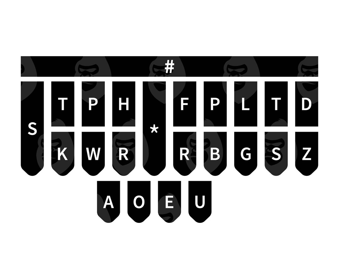 Stenography Keyboard Svg, Stenograph Png, Stenotype Keyboard, Court ...
