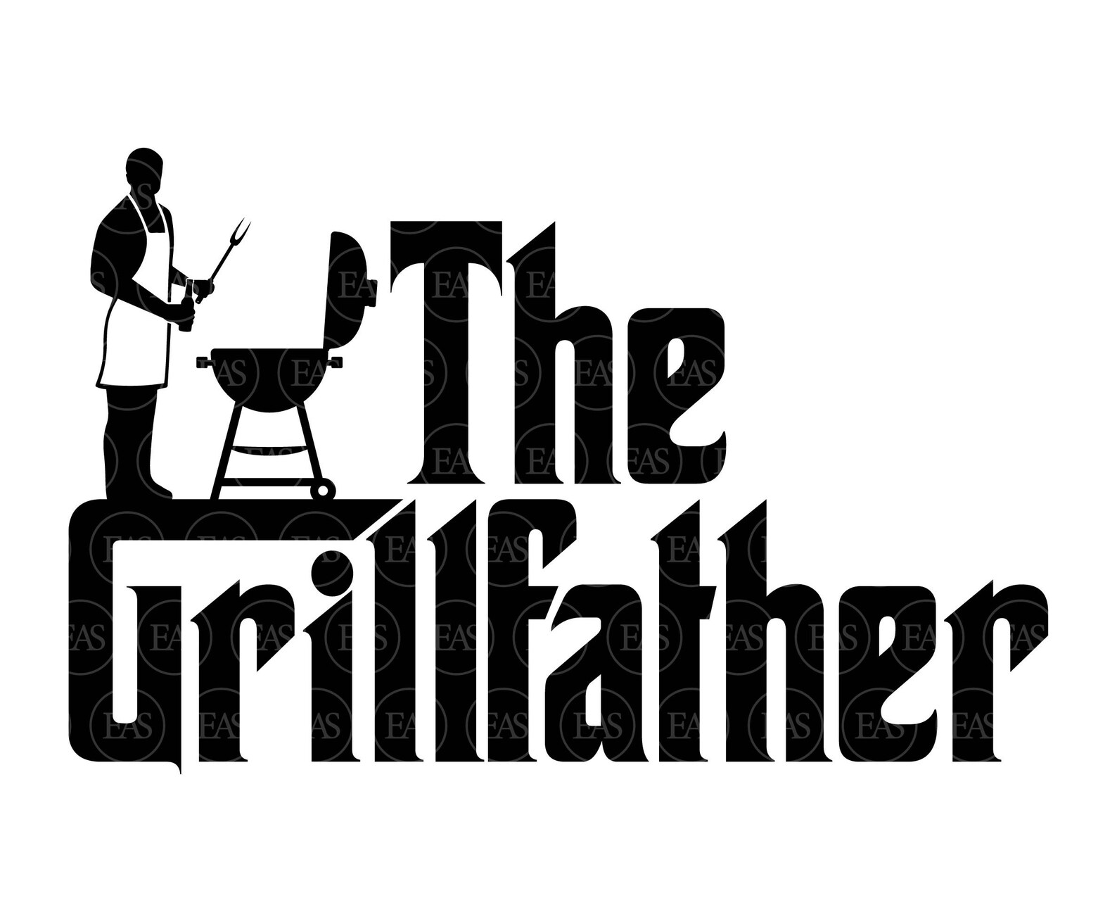 The Grillfather Svg Grill Master Svg Chef Svg Cook Svg - Etsy Canada