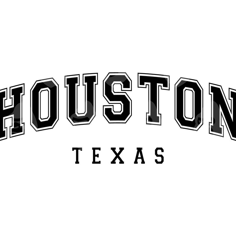 Houston Pdf File - Etsy